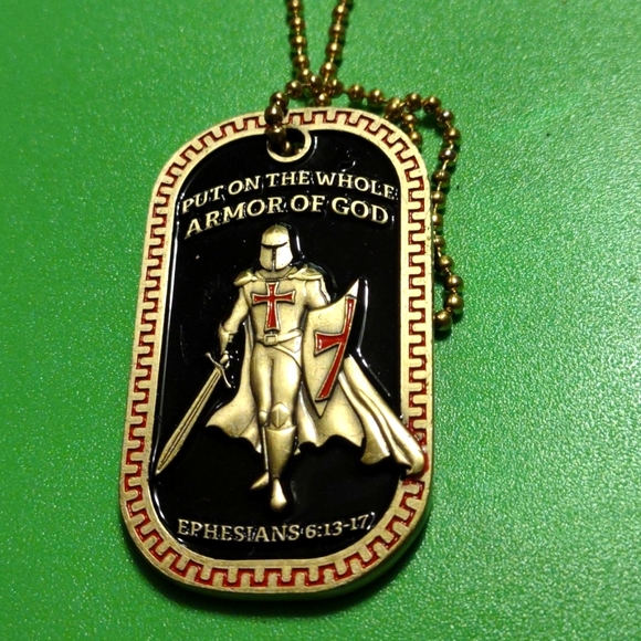 Vintage | Accessories | Rare And Unique Vintage Unisex Armor Of God ...